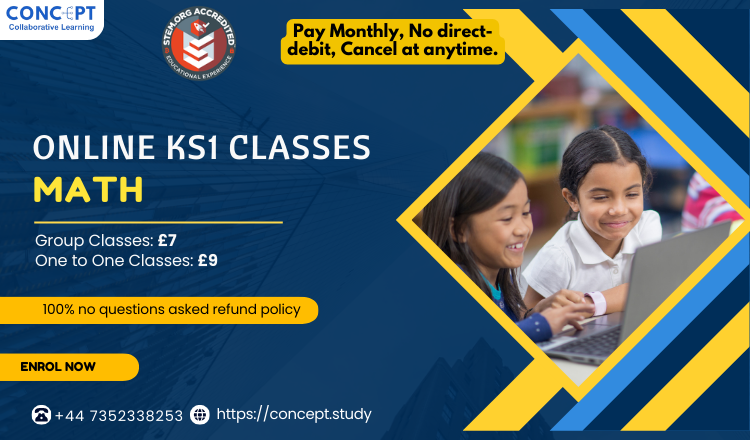 Online Math Classes - KS1 - Online Tutoring - Affordable Online GCSE & A level Classes