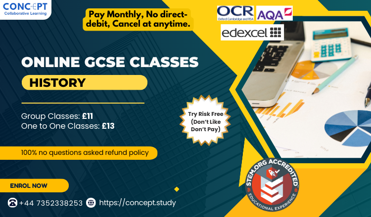 Online History Classes - GCSE | Concept.Study