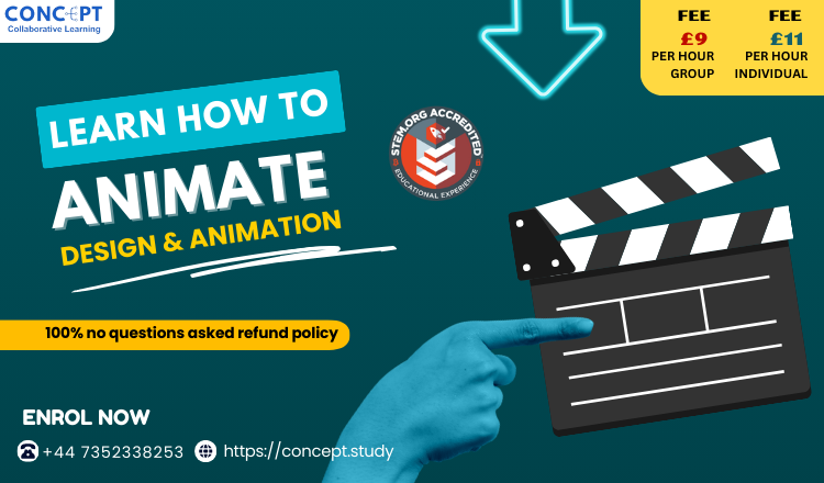 KS3 Design & Animation Classes | Concept.Study